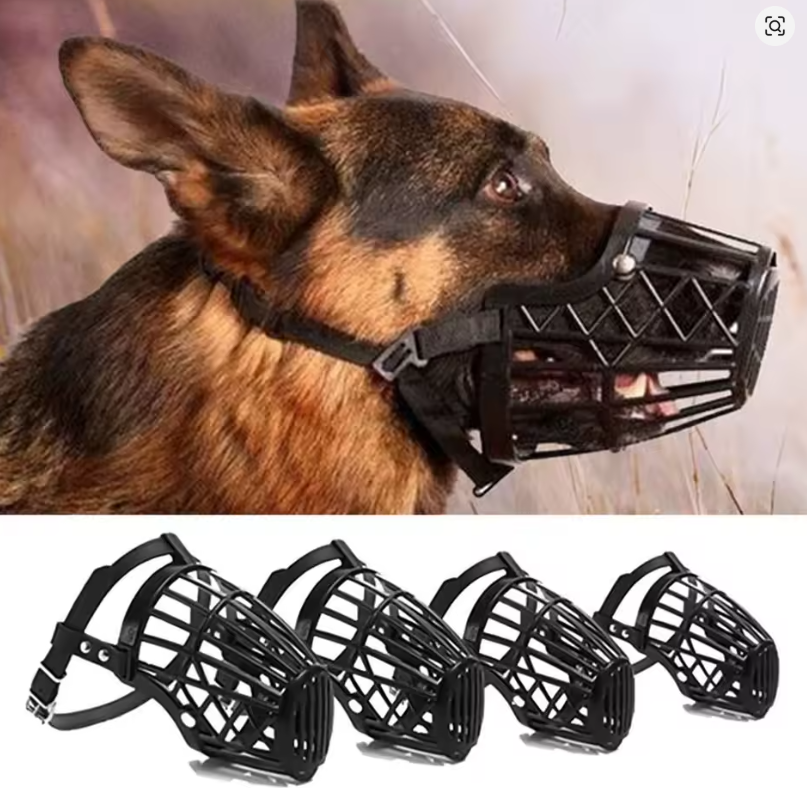 Belgian Shepherd Muzzle: Prevents Unwanted Licking and Biting