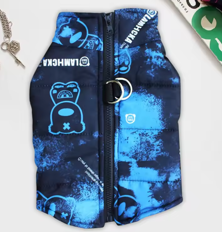 Graffiti Belgian Malinois Vest: Comfort & Warmth For Your Malinois